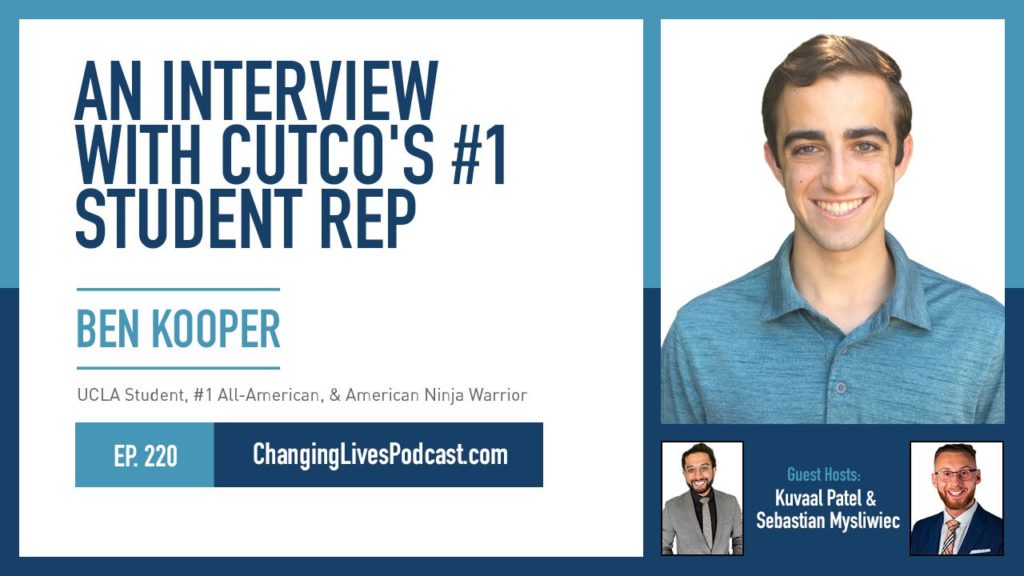 Ben Kooper - An Interview With Cutco's #1 Student Rep