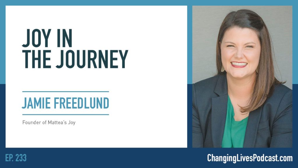 Jamie Freedlund - Joy In The Journey with Dan Casetta